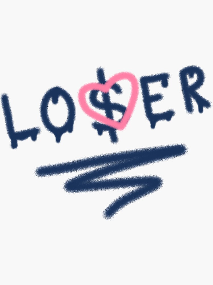 "TXT Loser Lover" Sticker by Khym | Redbubble