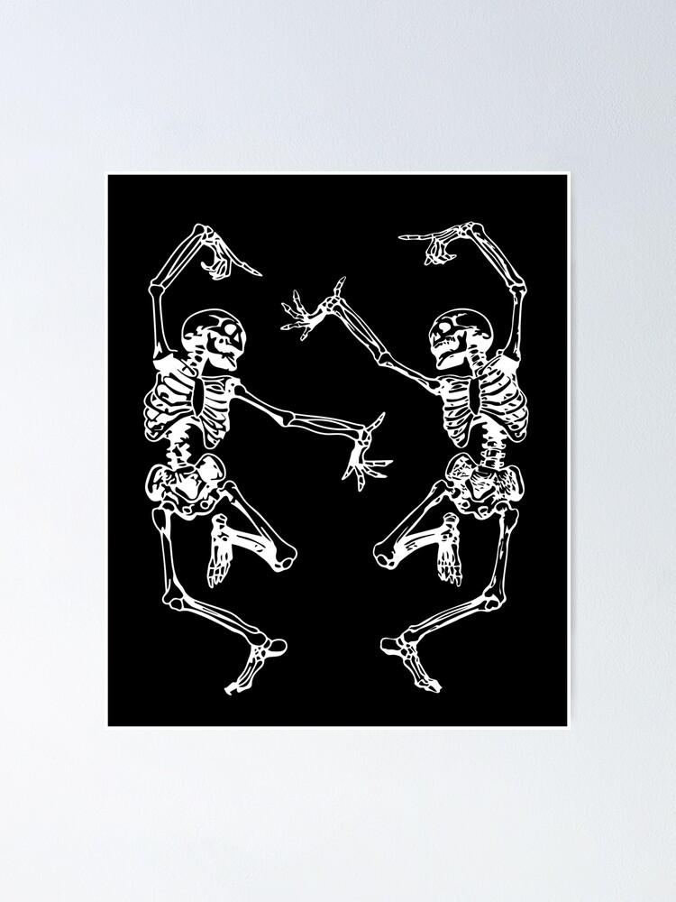 "Dance Death Macabre Skeleton Skull Halloween Design Schnitt lustiger ...