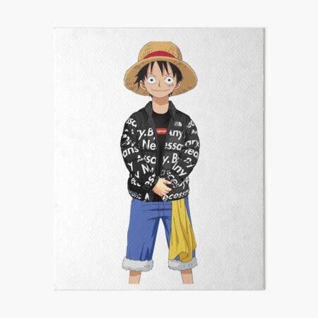 "One Piece Luffy Drip" Art Board Print for Sale by shurrini | Redbubble