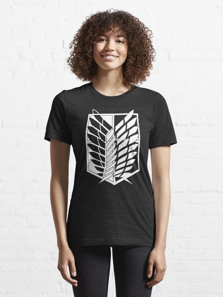 "Attack On Titan Logo" T-shirt by Huddy-clothes | Redbubble