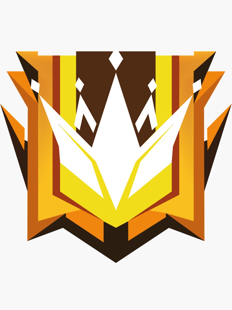 "Free Fire Grand Master " Sticker for Sale by FastCustomTeesR | Redbubble