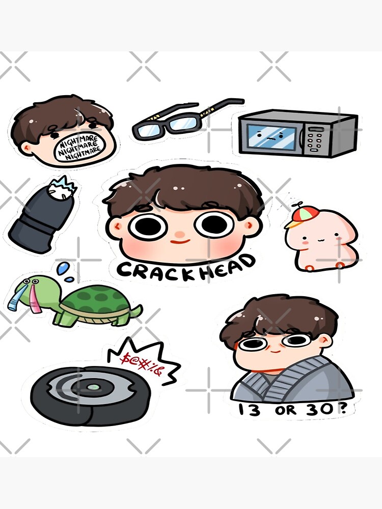 "Michael Reeves Crackhead Pack" Poster for Sale by YourayShop | Redbubble