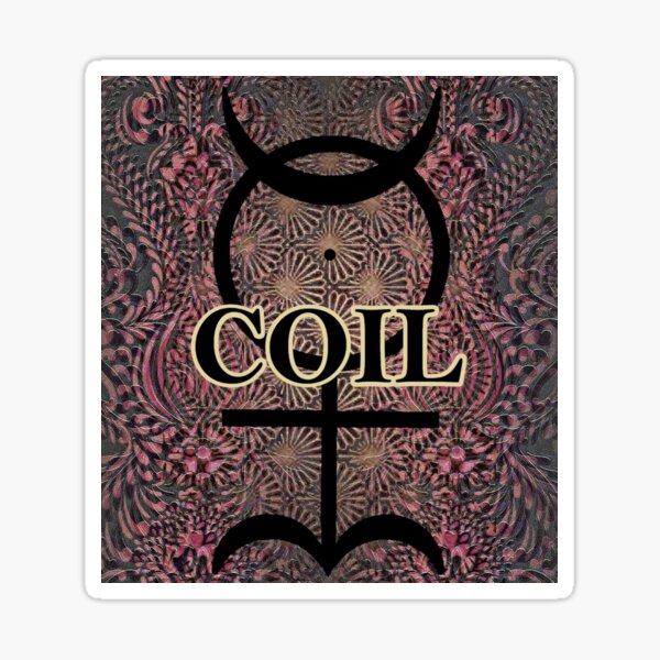 "Coil" Sticker for Sale by rcmarble | Redbubble