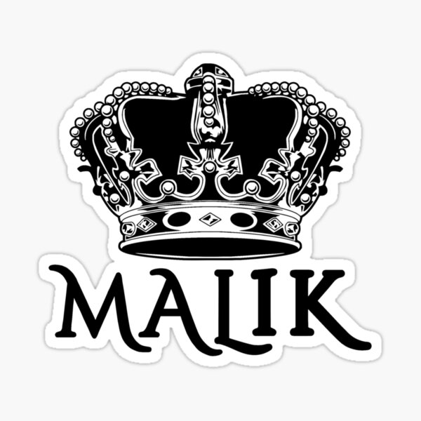 "Malik" Sticker by MBGraphikDesign | Redbubble