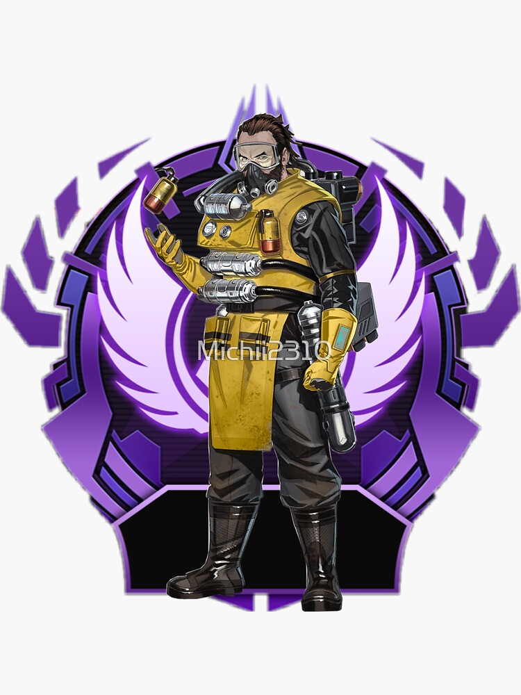 "Caustic with master logo" Sticker for Sale by Michii2310 | Redbubble