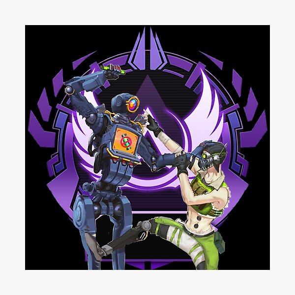 "Pathfinder and octane with master logo" Photographic Print for Sale by ...