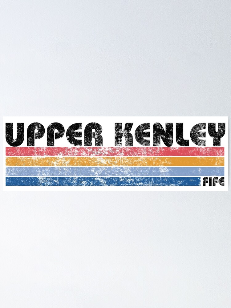 "Upper Kenley, Fife, Scottish Town" Poster for Sale by kestrelsalmon ...