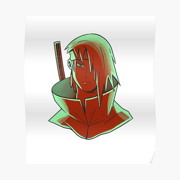"Ninja anime " Poster for Sale by Hsaindesignshop | Redbubble