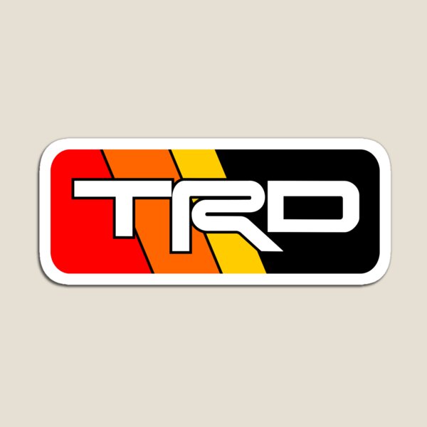 "Toyota TRD Heritgae Vintage logo" Magnet by FlatSixGraphics | Redbubble