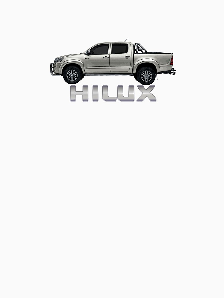 "Toyota Hilux and Logo" T-shirt for Sale by Johno996 | Redbubble ...