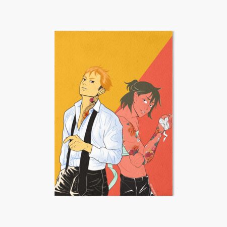 "TeruYama Yamaguchi Tadashi Terushima Yuuji Haikyuu Yakuza" Art Board ...