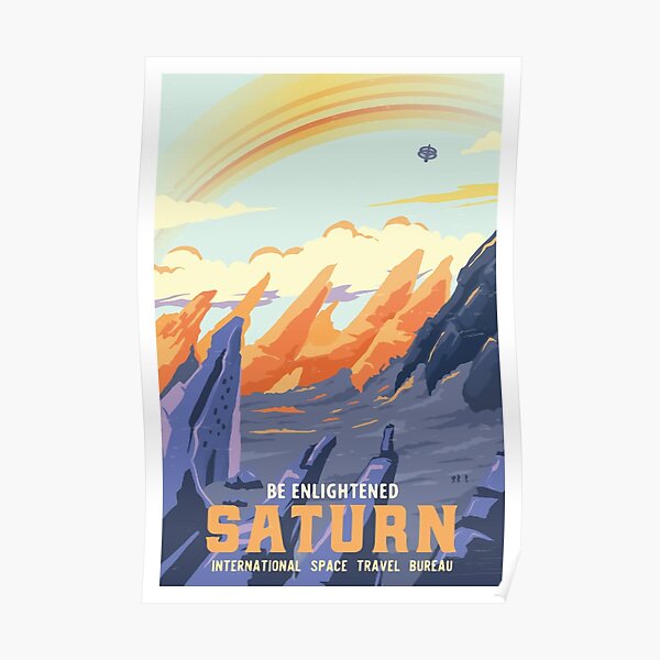 "Saturn" Poster for Sale by acework | Redbubble