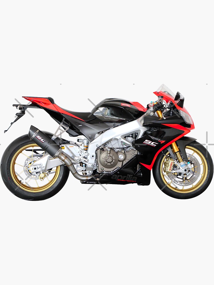 "RSV4 (2009 - 2014) Motorcycle" Sticker for Sale by MotoGents | Redbubble