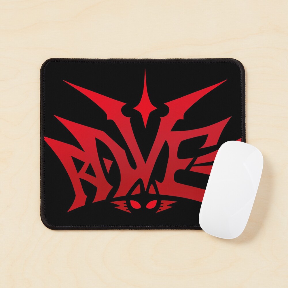 "Rave Neko Logo" Sticker for Sale by RaveNeko | Redbubble