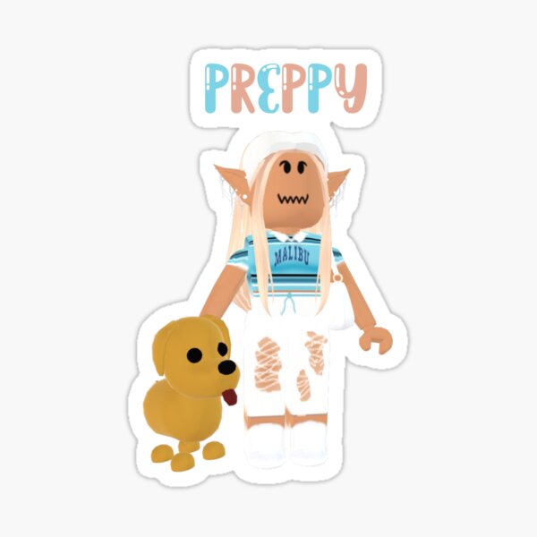 "Roblox girl" Sticker for Sale by sunlinny | Redbubble