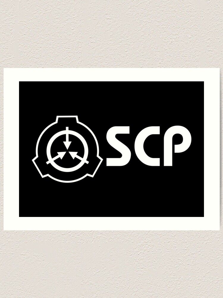 "SCP Foundation Emblem (Black)" Art Print by Omnavis | Redbubble