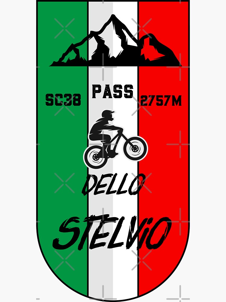 "Stelvio Pass" Sticker for Sale by louaibelalmi | Redbubble