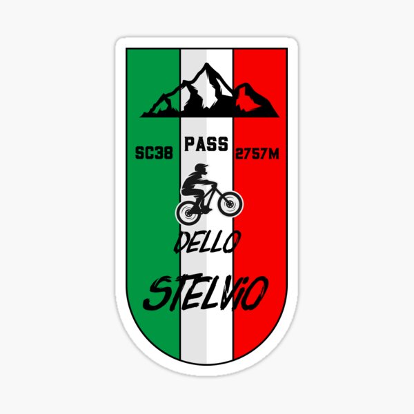 "Stelvio Pass" Sticker for Sale by louaibelalmi | Redbubble