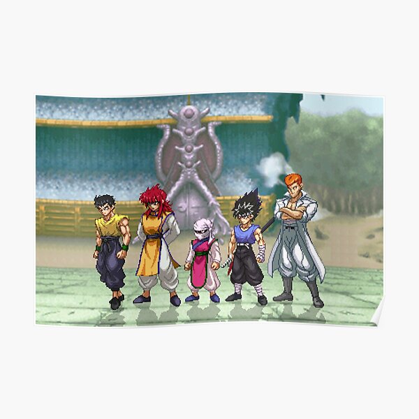 "Urameshi Team - Yu Yu Hakusho" Poster for Sale by barkermugen | Redbubble