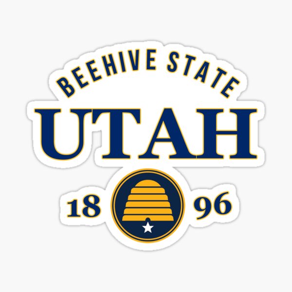 "Utah State Pride Flag Native Beehive State " Sticker for Sale by ...