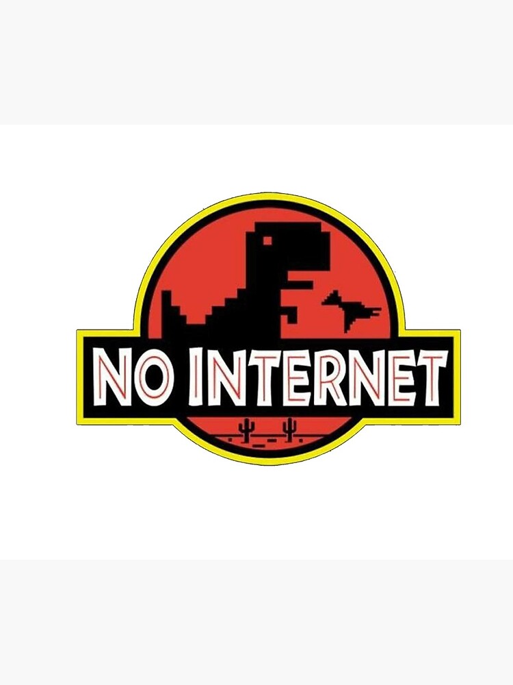 "Chrome Dino | The Dinosaur Game | T-Rex Game | No Internet" Mouse Pad ...