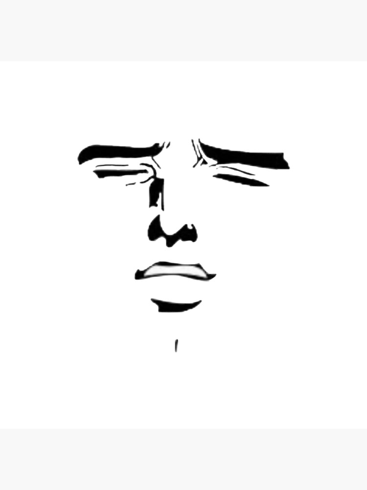 "Masochist face meme" Art Board Print for Sale by ExtraTG | Redbubble