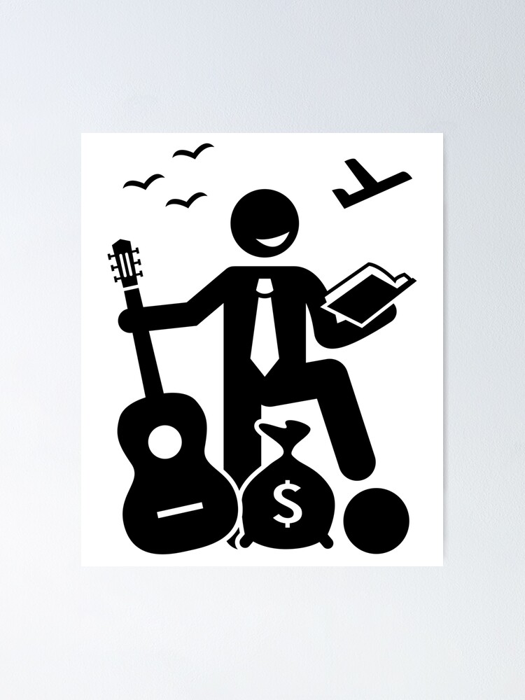 "Skillful Man With Many Hobbies And Skills And Knowledge - Stickman ...