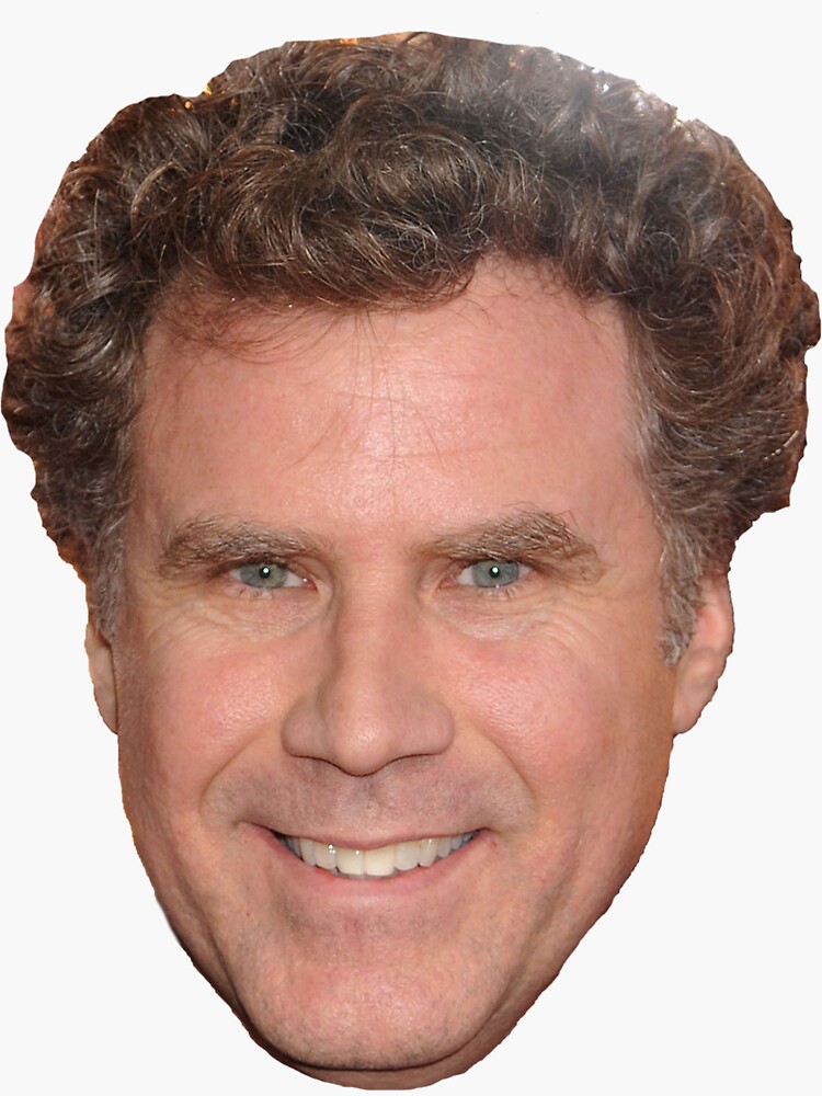 "Will Ferrell" Sticker for Sale by KnightSteel | Redbubble