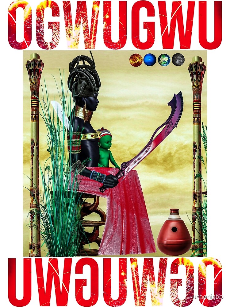 "Igbo / African Goddess : OGWUGWU By SIRIUSUGOART" Poster for Sale by ...