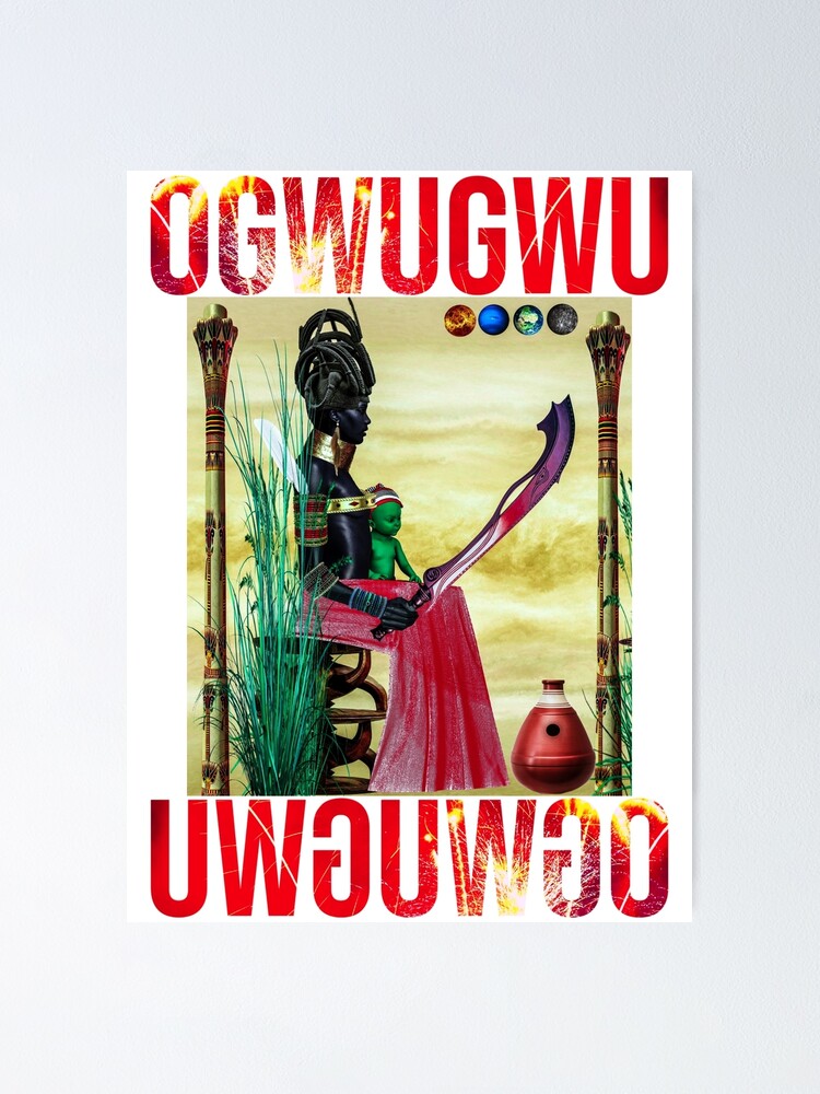 "Igbo / African Goddess : OGWUGWU By SIRIUSUGOART" Poster for Sale by ...