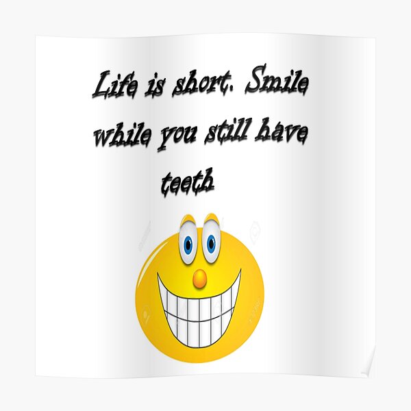 "Funny Quotes, Emoji Face" Poster by PROtendenza | Redbubble