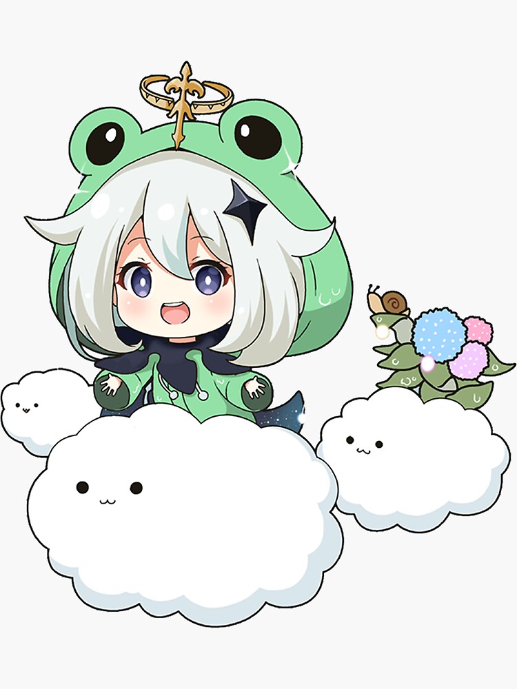 "Paimon Genshin Impact" Sticker for Sale by AsianTacoS | Redbubble