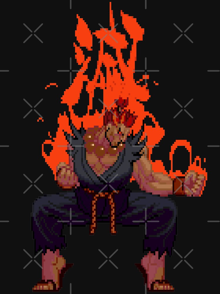 "Akuma Taunt For Destruction" Essential T-Shirt for Sale by ropified ...