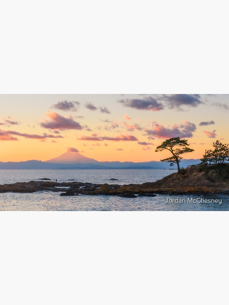 "Mount Fuji from Tateishi Park at Sunset - Japan" Poster for Sale by ...
