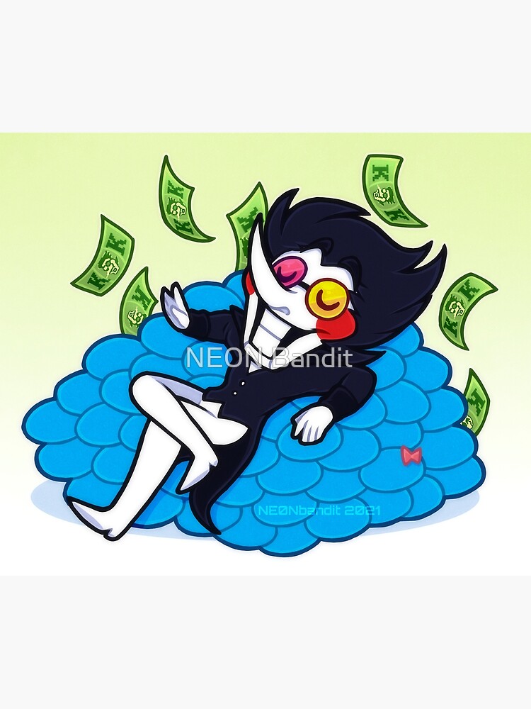 "Spamton - Pipi's Throne" Photographic Print for Sale by JoanaTREX | Redbubble