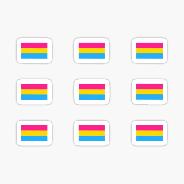 "Subtle Pansexual Pride Flag" Sticker for Sale by NYXFN | Redbubble