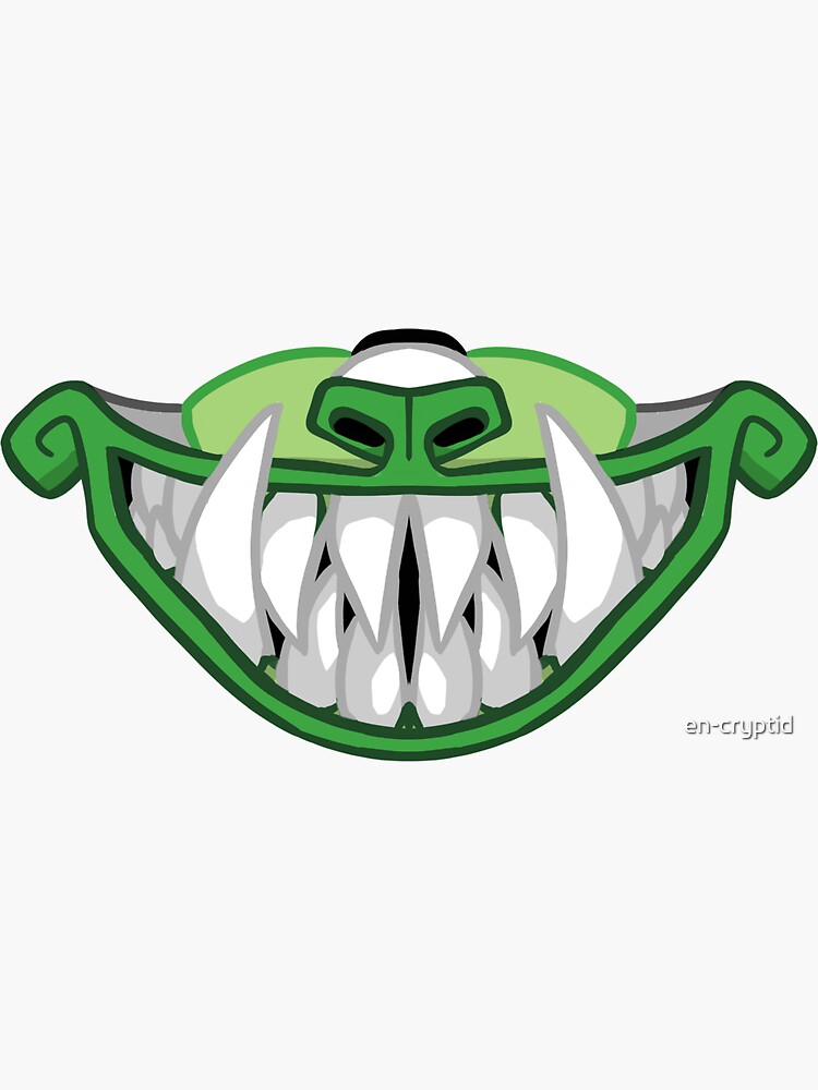 "Aromantic pride oni mask" Sticker for Sale by en-cryptid | Redbubble