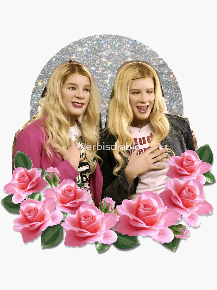 "white chicks" Sticker for Sale by verbisdiablo | Redbubble