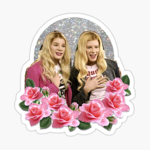"white chicks" Sticker for Sale by verbisdiablo | Redbubble