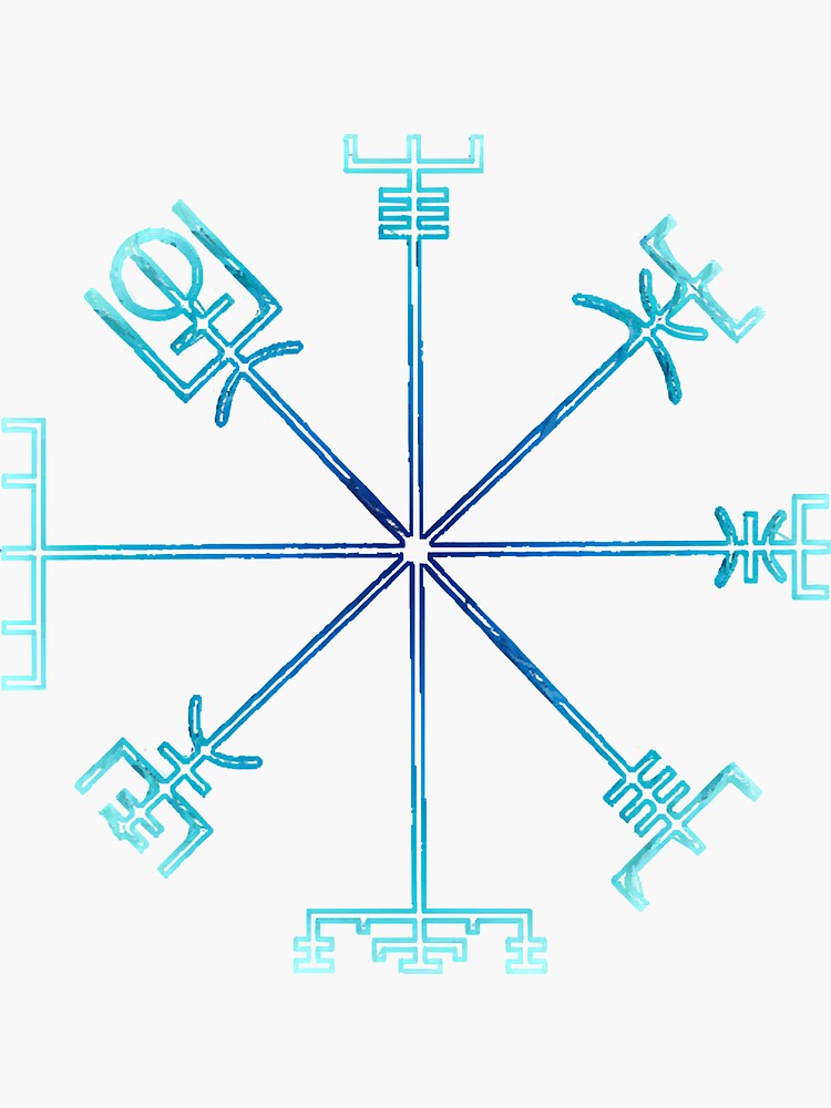 "Directional Rune " Sticker for Sale by ewilcox929 | Redbubble