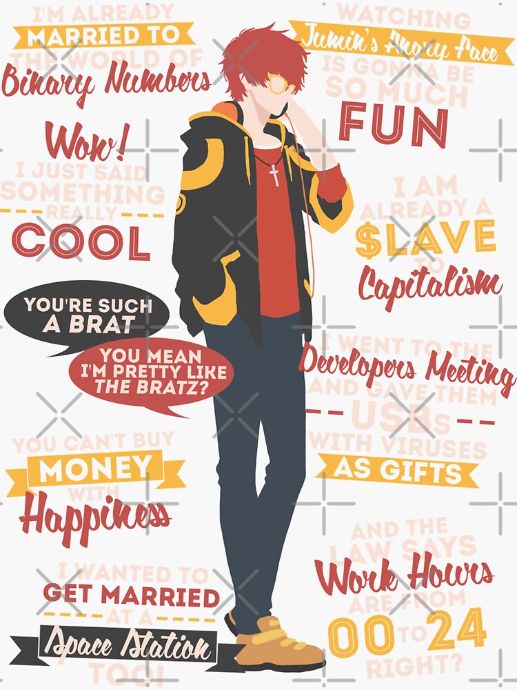 "707 Quotes" Sticker for Sale by ZeroKara | Redbubble