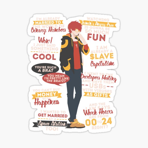 "707 Quotes" Sticker for Sale by ZeroKara | Redbubble