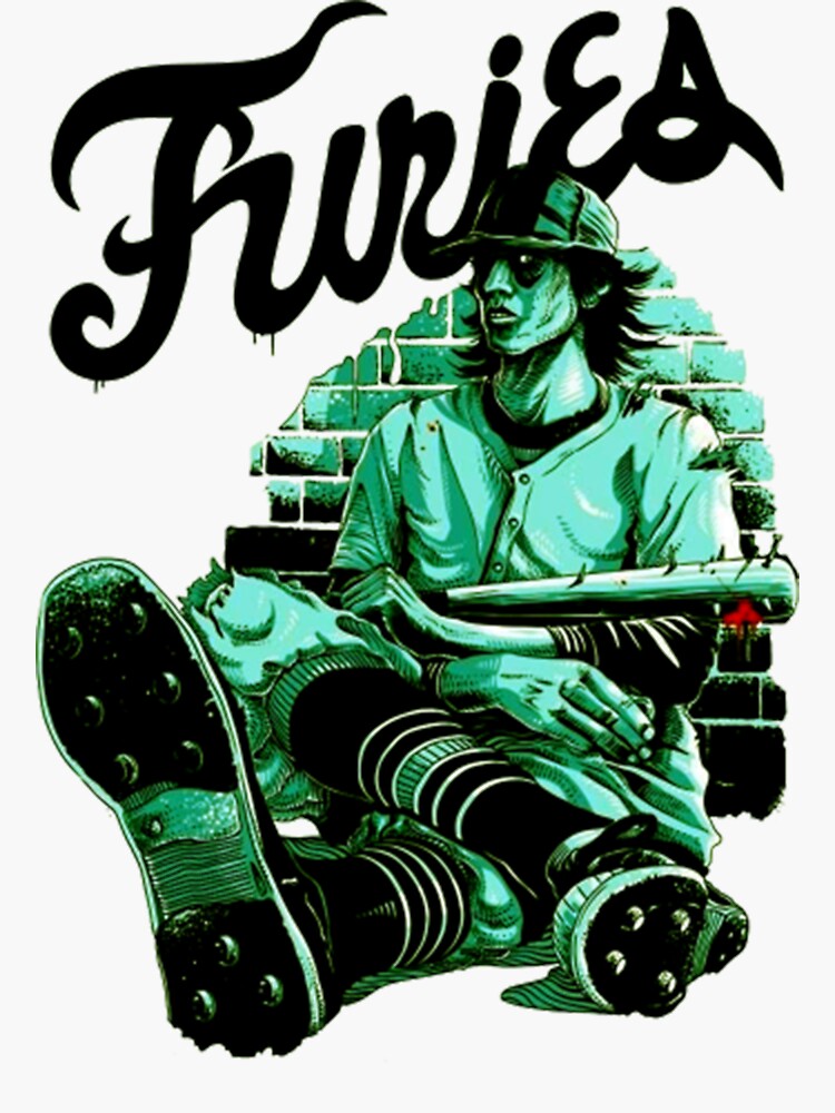 "Baseball Furies - The Warrior " Sticker for Sale by myveins1036 ...