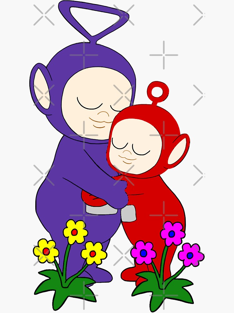 "Teletubbies Cute Love Funny You" Sticker for Sale by ClareOrn | Redbubble