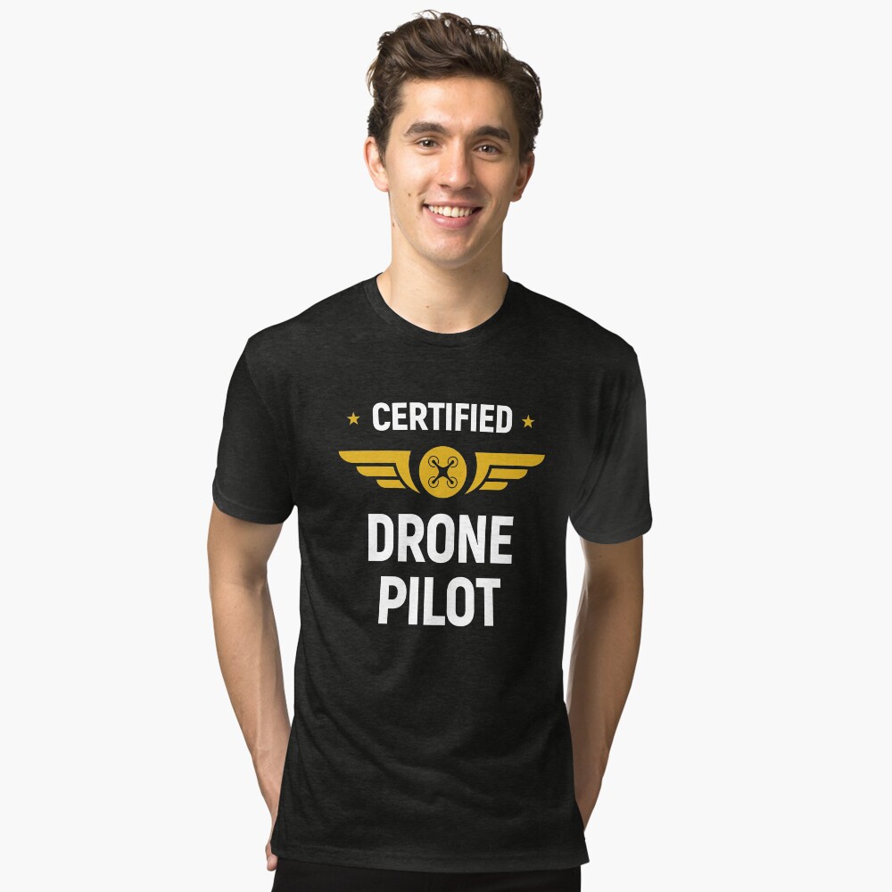 "Certified Drone Pilot" Sticker for Sale by kdgprints | Redbubble