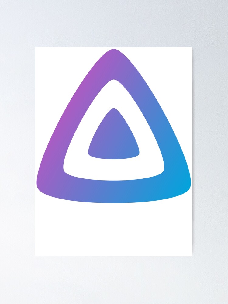 "Large Jellyfin Project Logo (Coloured) Classic Copy" Poster for Sale ...