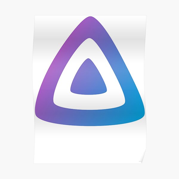 "Large Jellyfin Project Logo (Coloured) Classic Copy" Poster for Sale ...