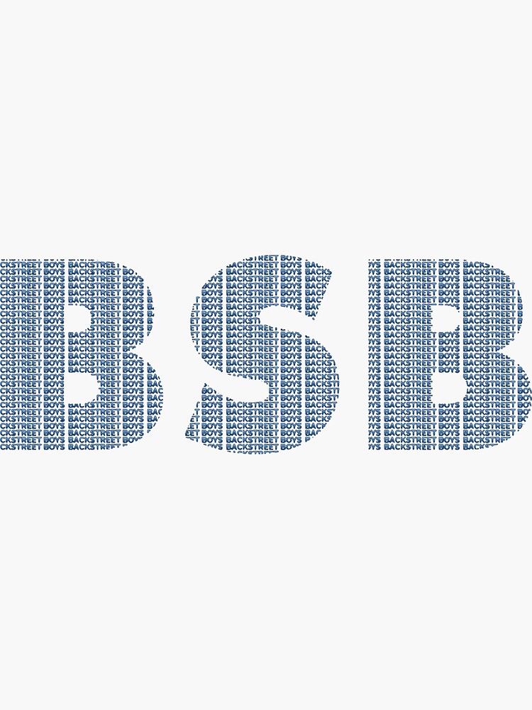 "BSB logo" Sticker for Sale by JohnKemper | Redbubble