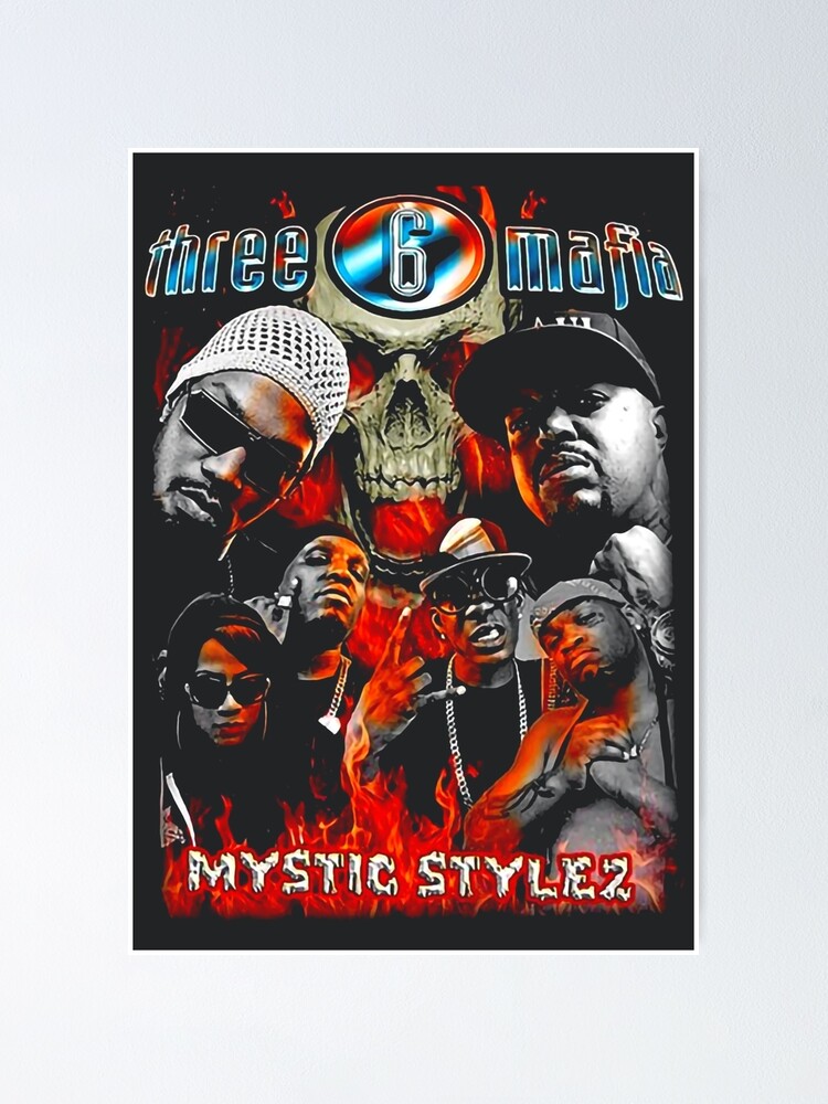 "Three 6 Mafia, 666 Mafia Inspired" Poster for Sale by TheoNelsano ...