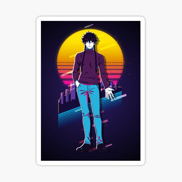 "Haruka - Blue Period *80s retro*" Sticker for Sale by MyRetroArt ...
